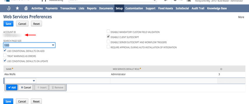 How to Set Up NetSuite Integration